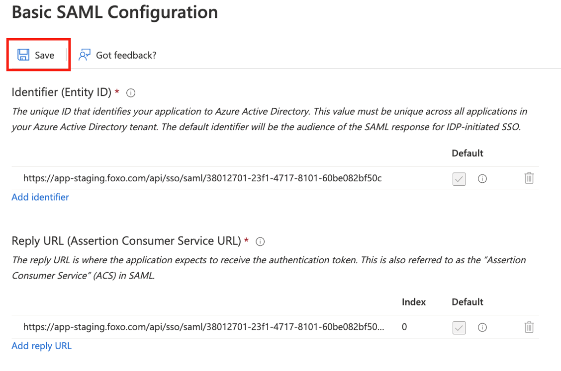 Azure Active Directory (AD) Setup Guide