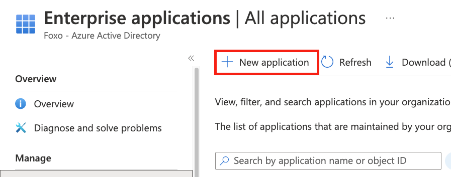 Azure Active Directory (AD) Setup Guide