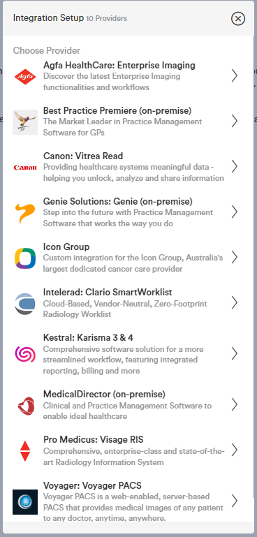 Clinical Integrations Overview